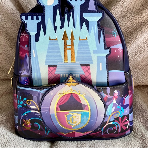 Loungefly | Bags | Loungefly Disney Castle Collection Cinderella Mini ...